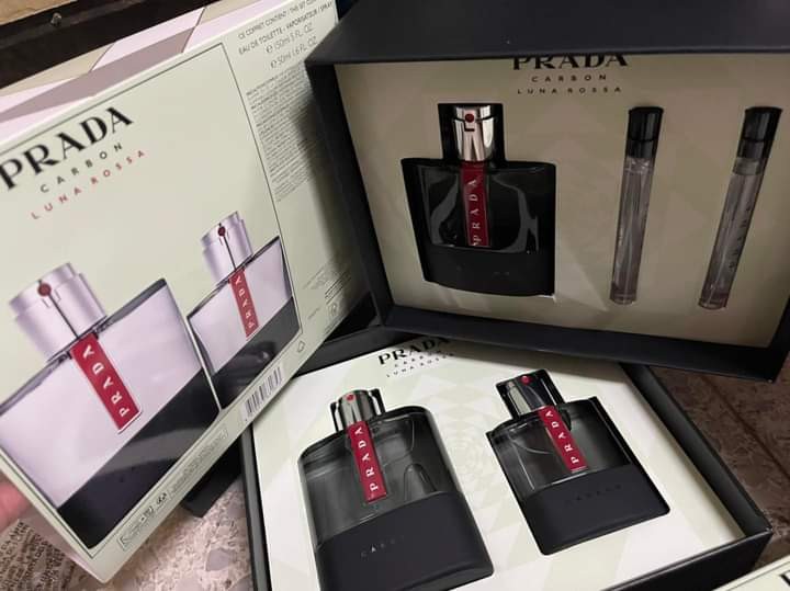 Prada Carbon Set, Beauty & Personal Care, Fragrance & Deodorants on ...
