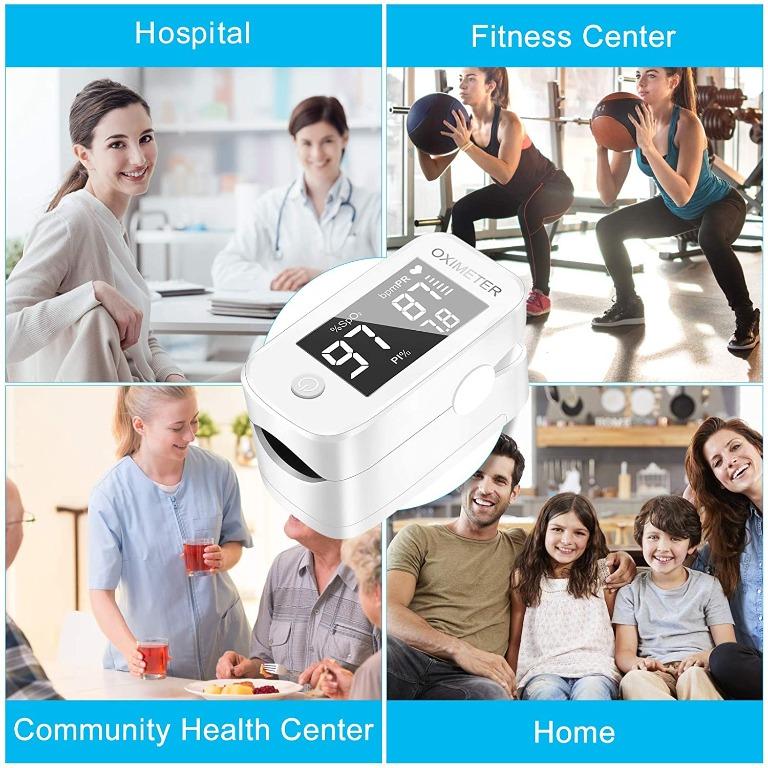Pulse Oximeter NHS Approved UK, Pulse Oximeter,Heart Rate Monitor with ...