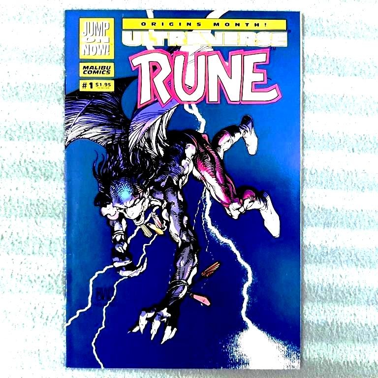 Rune #1 (1st Series) Malibu/Ultraverse Comics (FIRST Issue) Barry ...