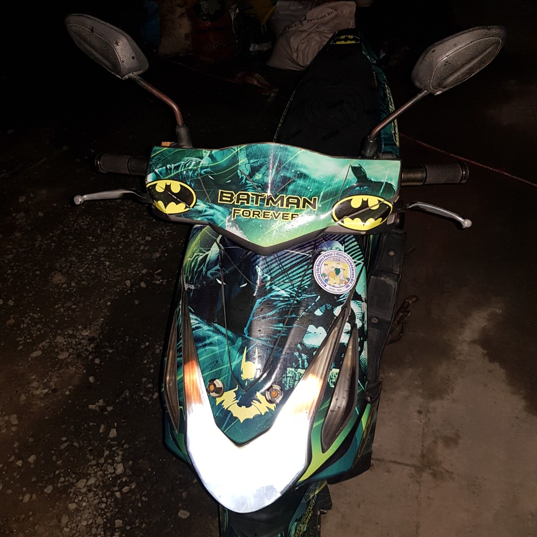 Rusi MIO Type naka Batman Decals, Motorbikes, Motorbikes for Sale on ...