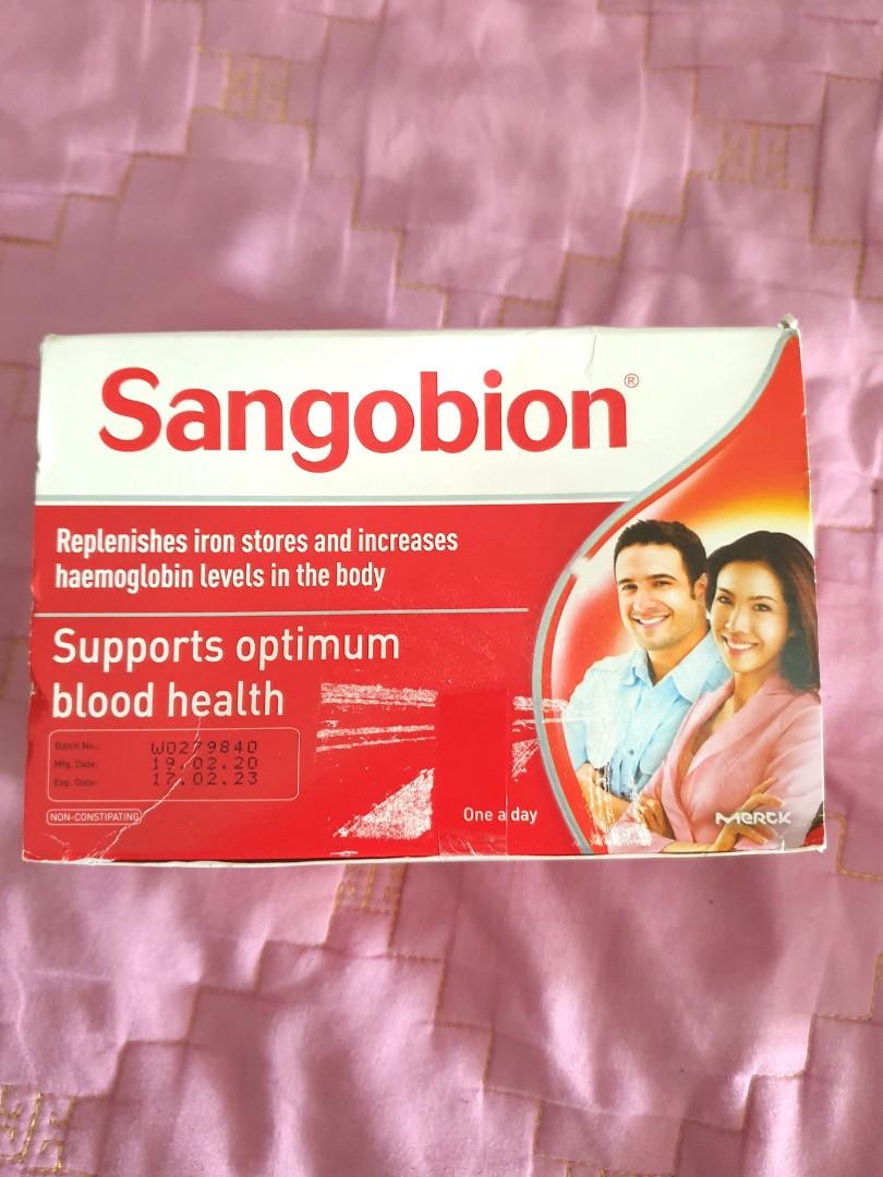 Sangobion 100 Caps, Health & Nutrition, Health Supplements, Vitamins ...