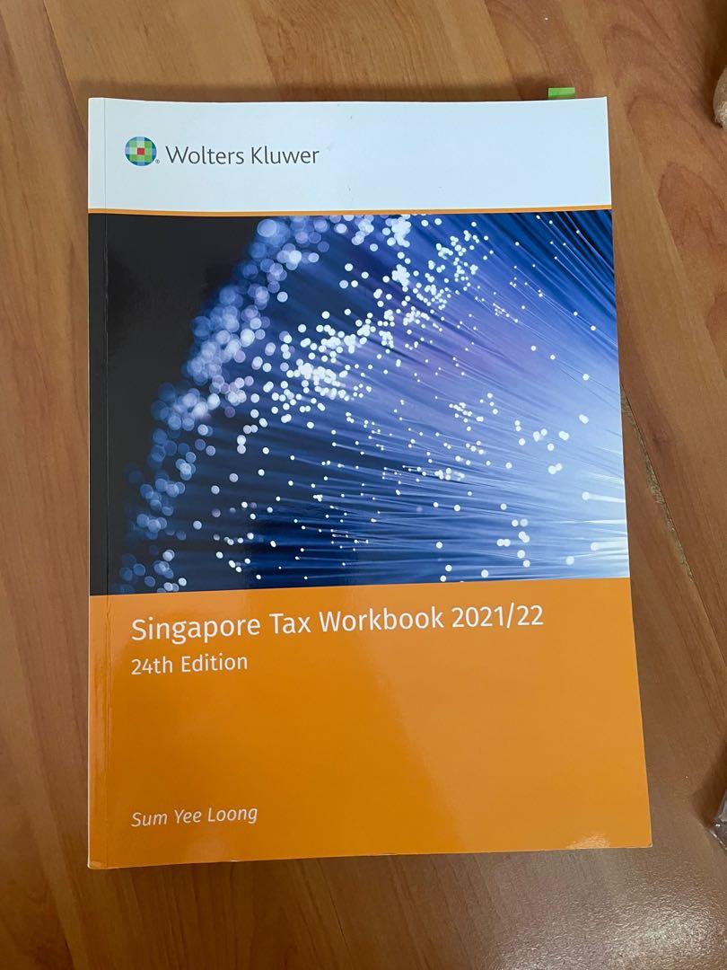 Singapore Tax Workbook 2021/2022 24th Edition, Hobbies & Toys, Books ...