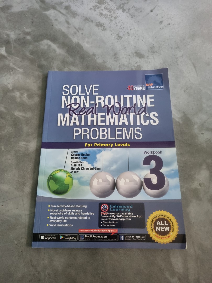 Solve Non Routine Real World Mathematics Problems 3, Hobbies & Toys, Books & Magazines ...