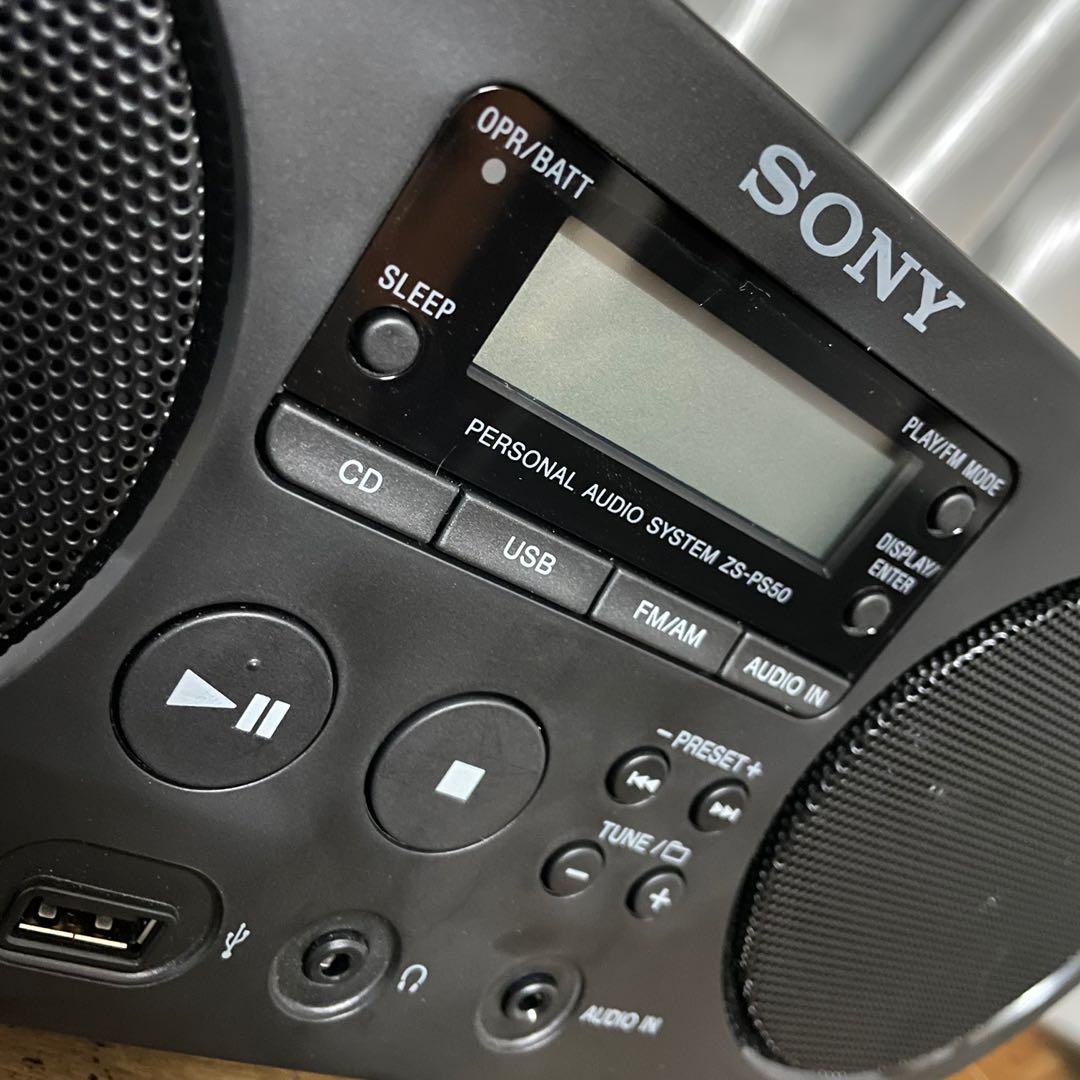 SONY BOOMBOX CD Player ZS-PS50, Audio, Portable Music Players on Carousell