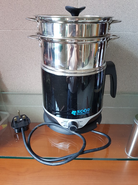 Sota Innovation electric steamer, TV & Home Appliances, Kitchen ...