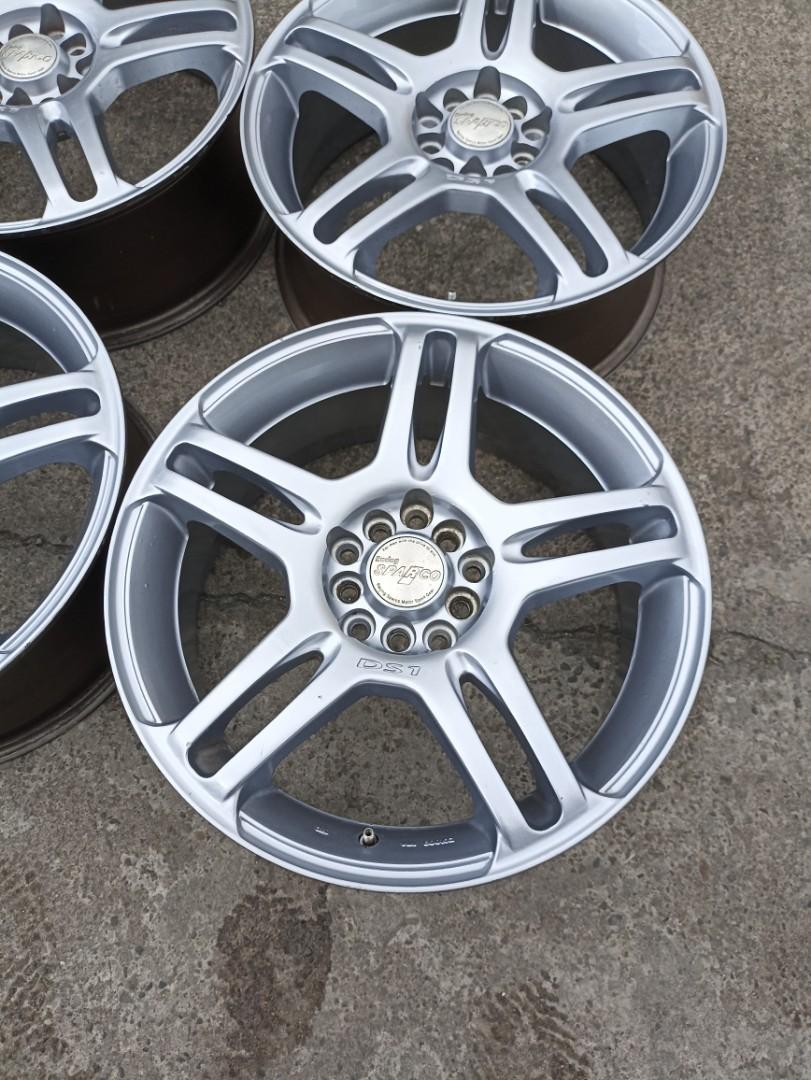 Sparco d1 17s mags, Car Parts & Accessories, Mags and Tires on Carousell