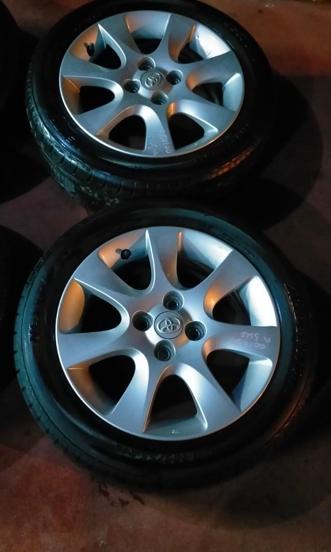 SPORTRIM SIZE 15 TOYOTA PASSO SETTE FREE TAYAR PNP ALZA MYVI VIOS, Auto ...