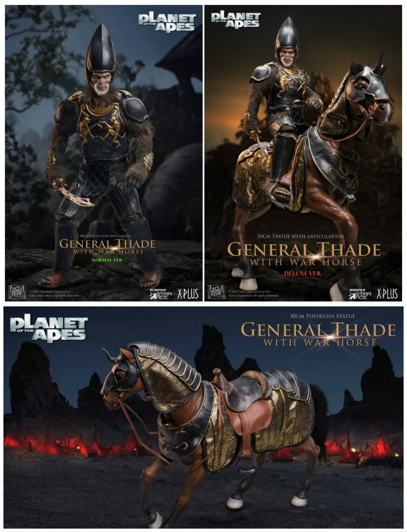 Starc Ace Tim Burton Planet of the Apes 2001 Chimpanzee General Thade ...