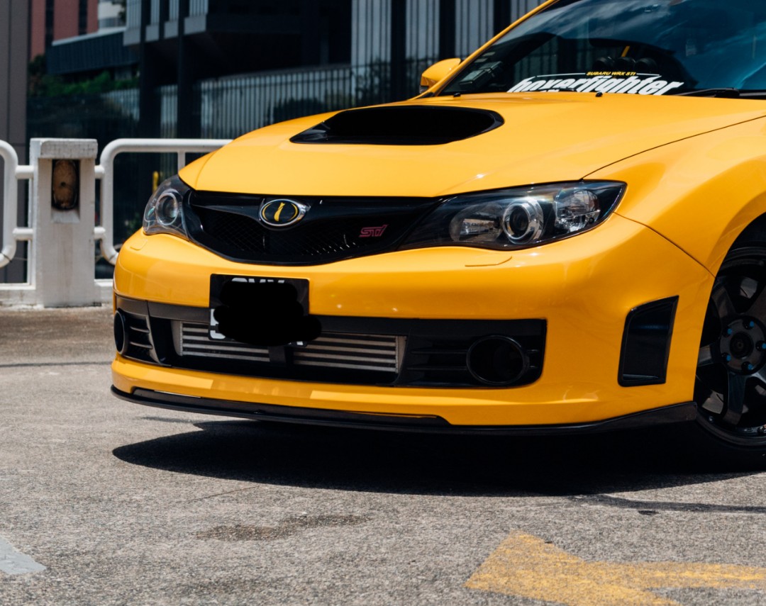 Subaru wrx sti hatch front bumper., Car Accessories, Accessories on ...