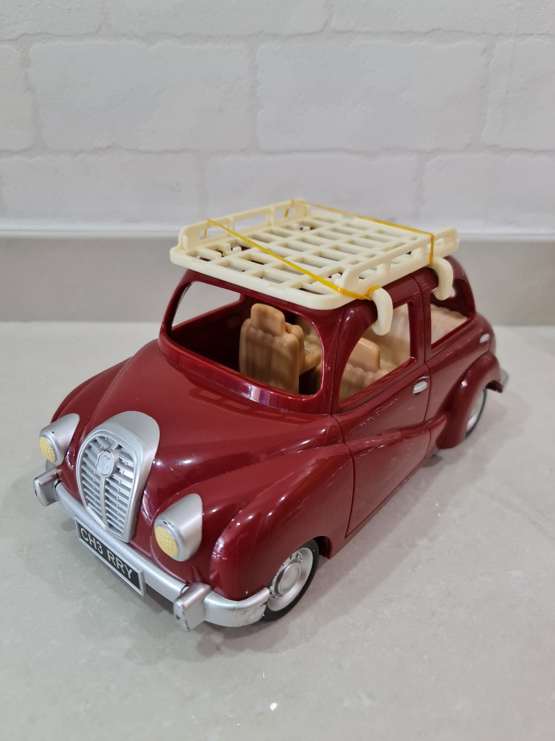 Sylvanian Families Saloon Red Car, Hobbies & Toys, Toys & Games on ...
