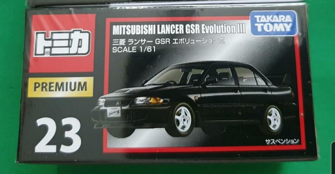 Tomica Premium Lancer EvoIII, Hobbies & Toys, Toys & Games on Carousell