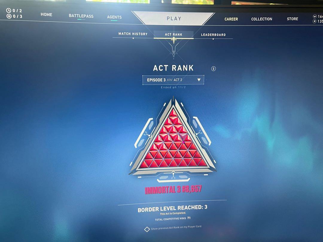 Valorant diamond 3 peeked immo account, Video Gaming, Gaming ...