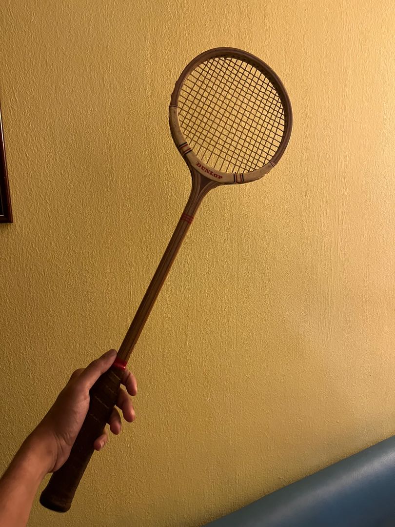 Vintage squash racket Dunlop, Sports Equipment, Sports & Games, Racket ...