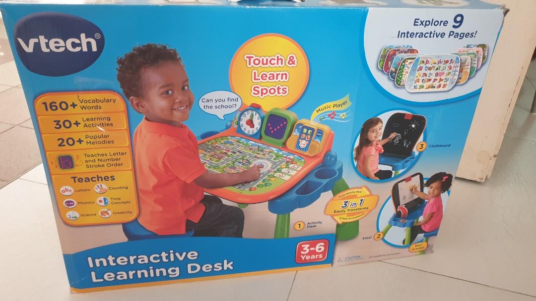 Vtech Interactive activity learning table , kids desk ,kids drawing ...