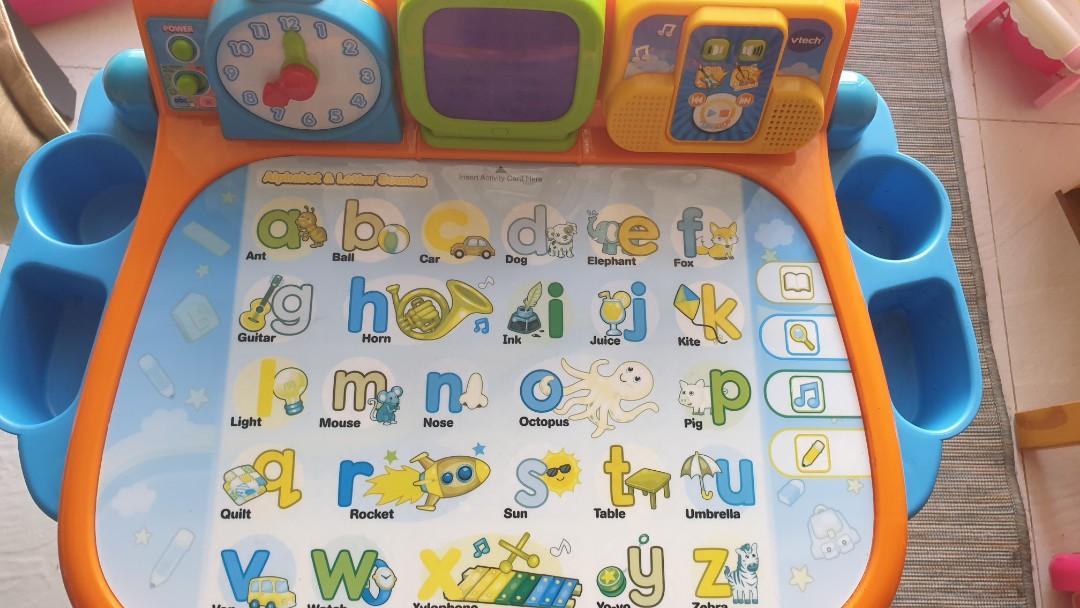 Vtech Interactive activity learning table , kids desk ,kids drawing ...