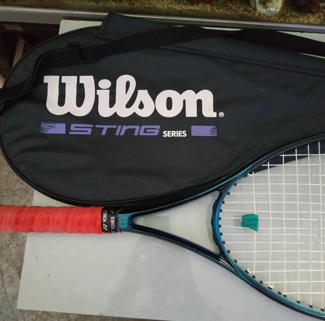 Wilson Sting PWS High Beam Tennis Racquet, 運動產品, 其他運動配件 - Carousell
