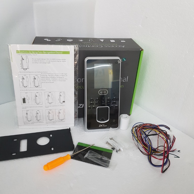 ZKTeco MultiBio 800 Multi-biometric Time Attendance & Access Control ...