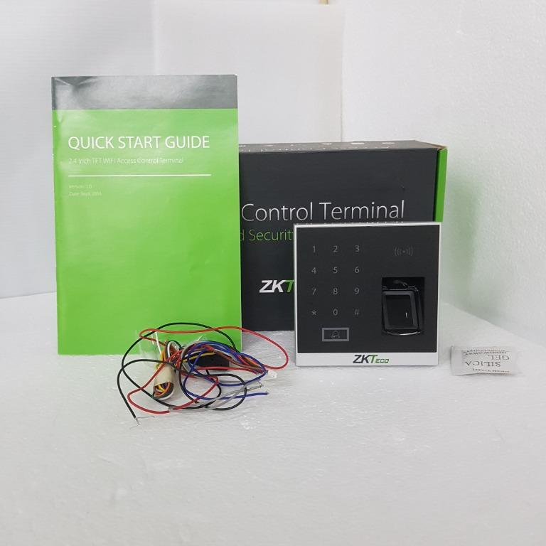 ZKTeco X8-BT Biometric Fingerprint Reader for Access Control with Bluetooth, Furniture & Home ...