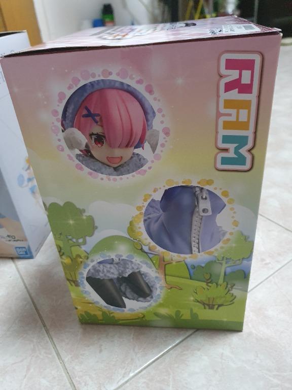 21CM - Re: Zero - RAM - Fairytale Series The Wolf Figure & Rem Swimsuit ...