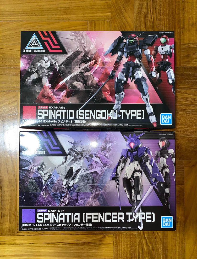 30MM Spinatio Sengoku Type / Spinatia Fencer Type 30 Minutes Mission ...