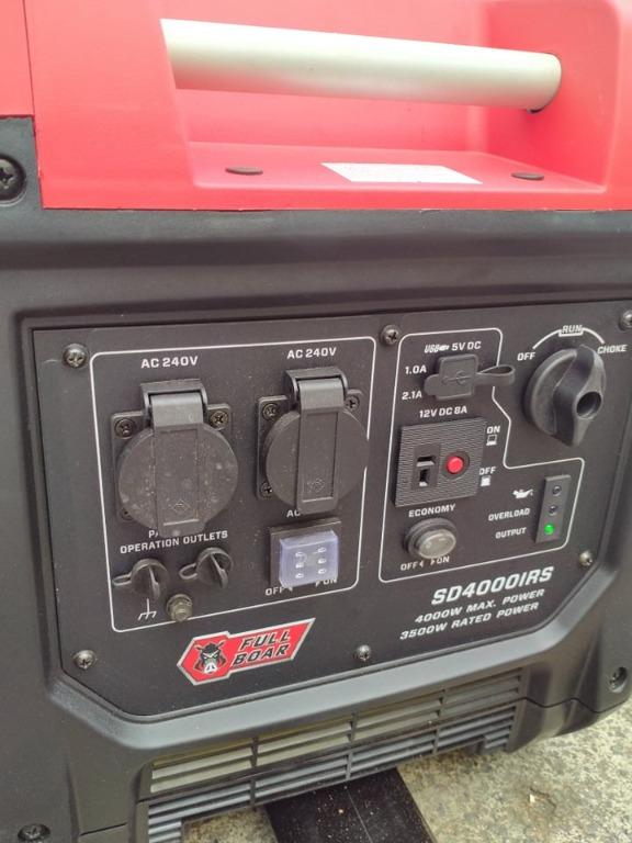 4000w Inverter Generator - Full Boar, Commercial & Industrial ...