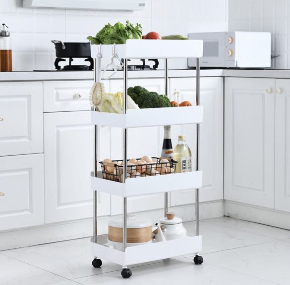 4 Tier Trolley, Furniture & Home Living, Home Improvement ...