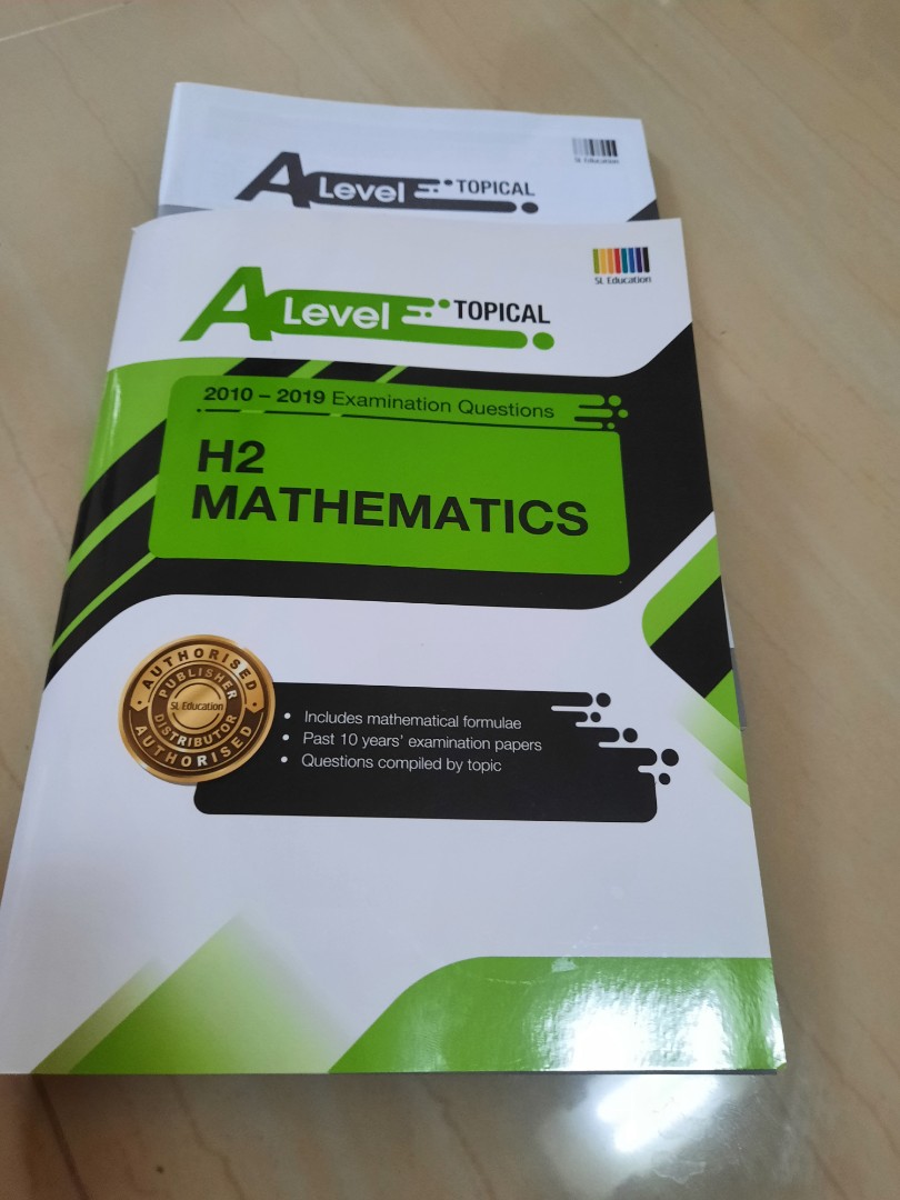 A level TYS H2 Math, Hobbies & Toys, Books & Magazines, Assessment ...