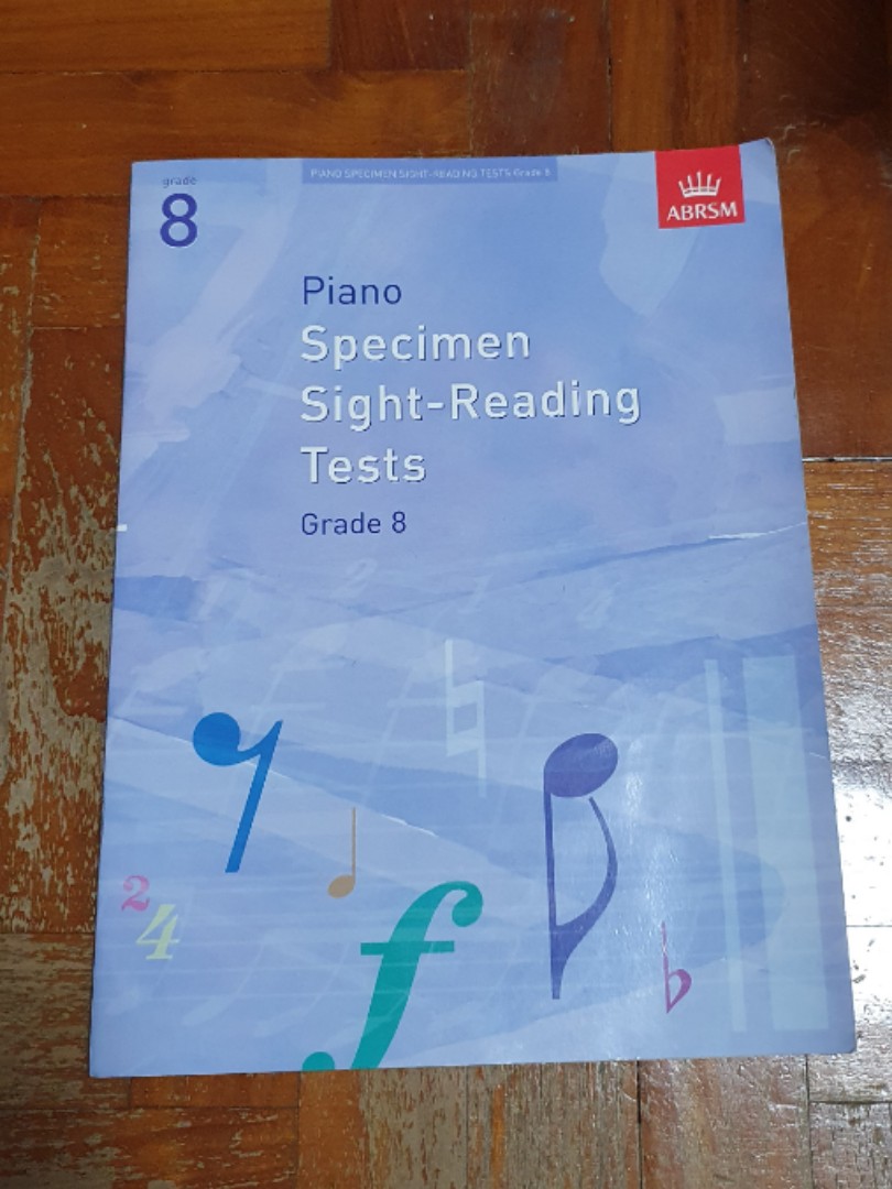 ABRSM Piano Grade 8 Sight reading Tests, Hobbies & Toys, Music & Media ...
