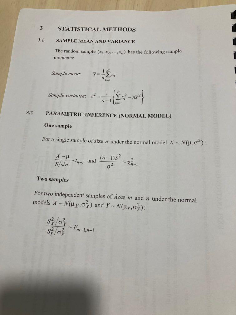 Actuarial science formula book (Yellow book), Hobbies & Toys, Books ...