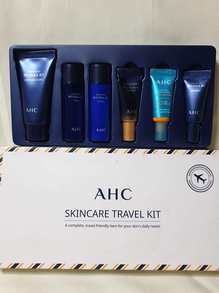 AHC SKINCARE TRAVEL KIT AUTHENTIC, Beauty & Personal Care, Face, Face ...