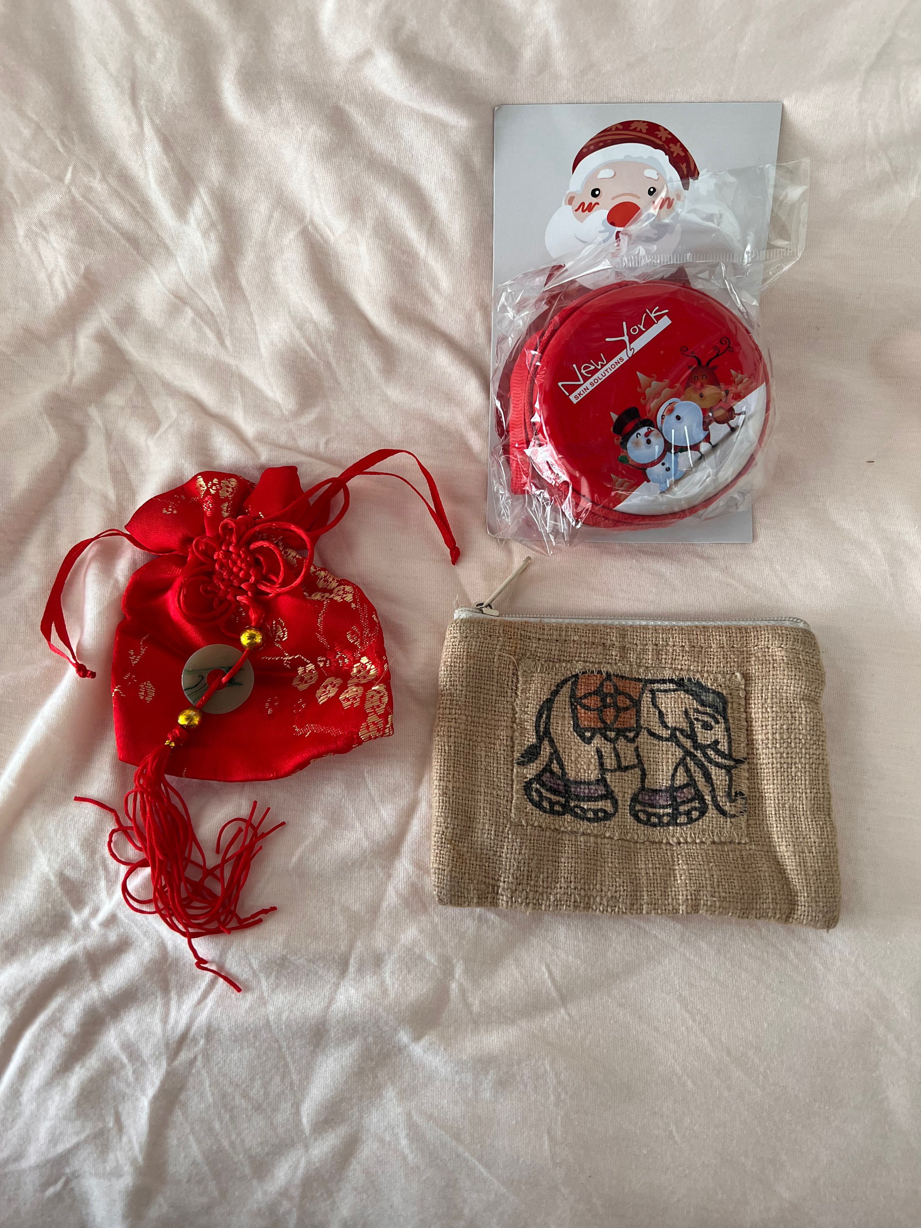 AVAILABLE - Assorted Pouches Coin Purse Jewellery Draw String Pouch ...