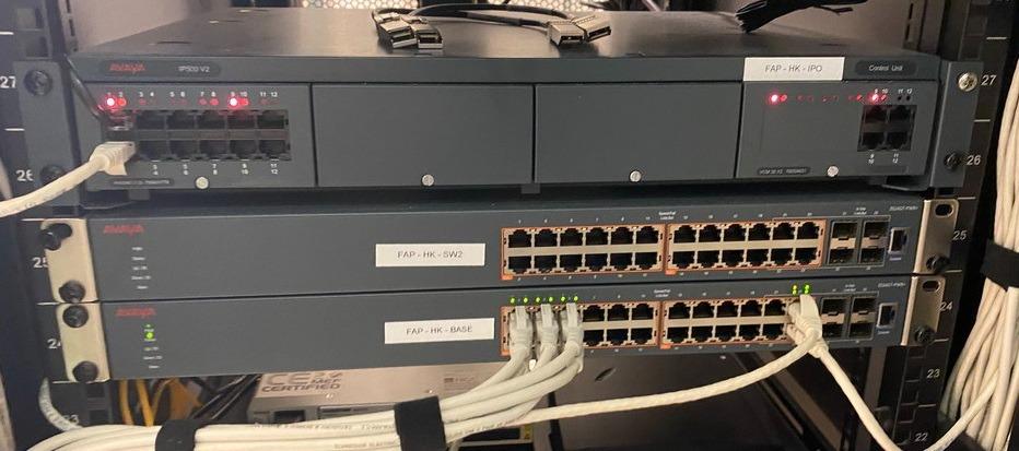 1U Avaya Ethernet Routing Switch 3524GT-PWR+ - 24 10/100/1000 (802.3af ...