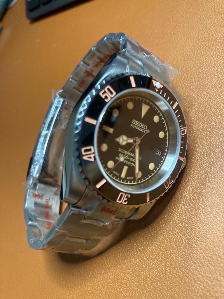 BN Custom Seiko Scubamaster Diver Mod - Vintage Rolex Submariner style ...