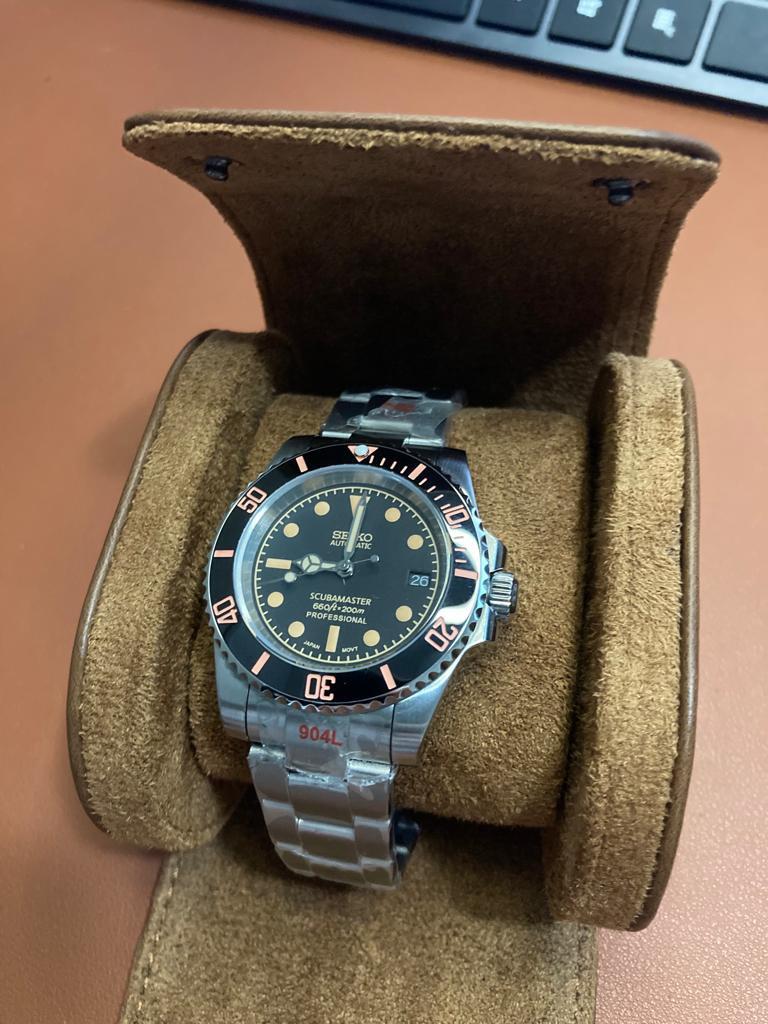 BN Custom Seiko Scubamaster Diver Mod - Vintage Rolex Submariner style ...