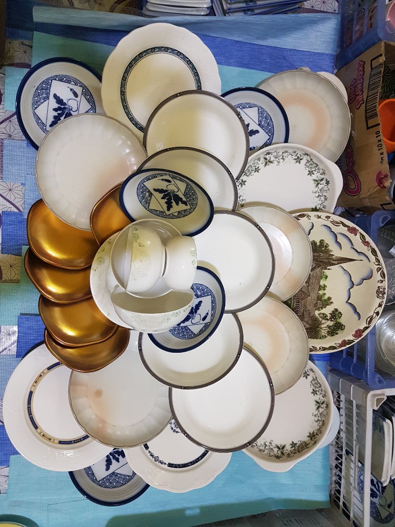 Bowls and plate bundle, Furniture & Home Living, Kitchenware ...