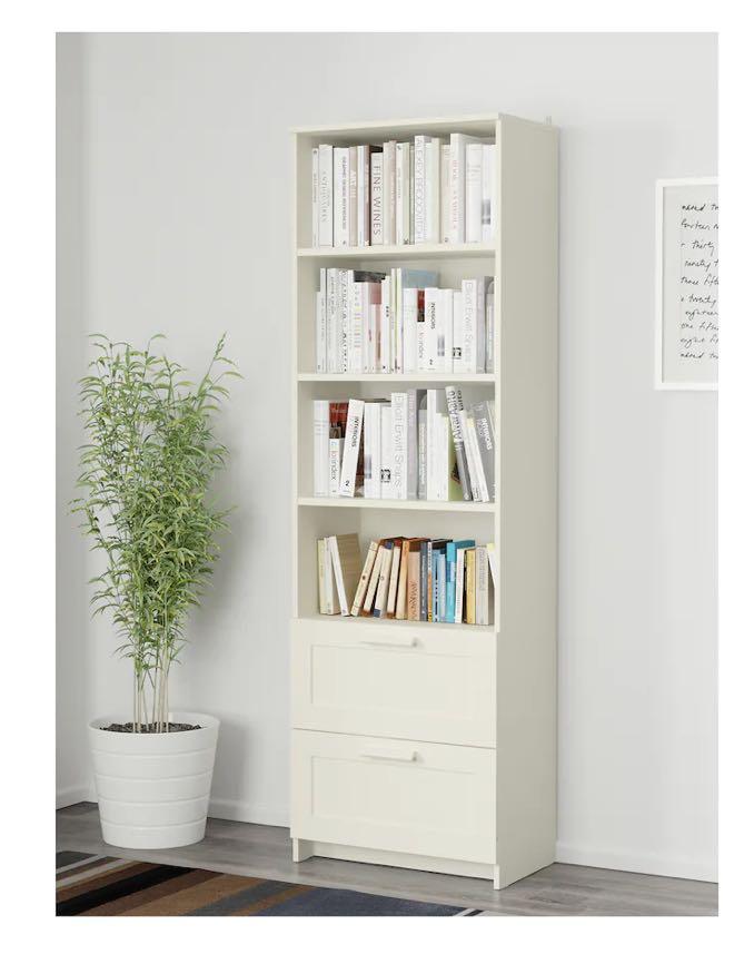 Brimnes Bookcase, Furniture & Home Living, Furniture, Shelves, Cabinets ...