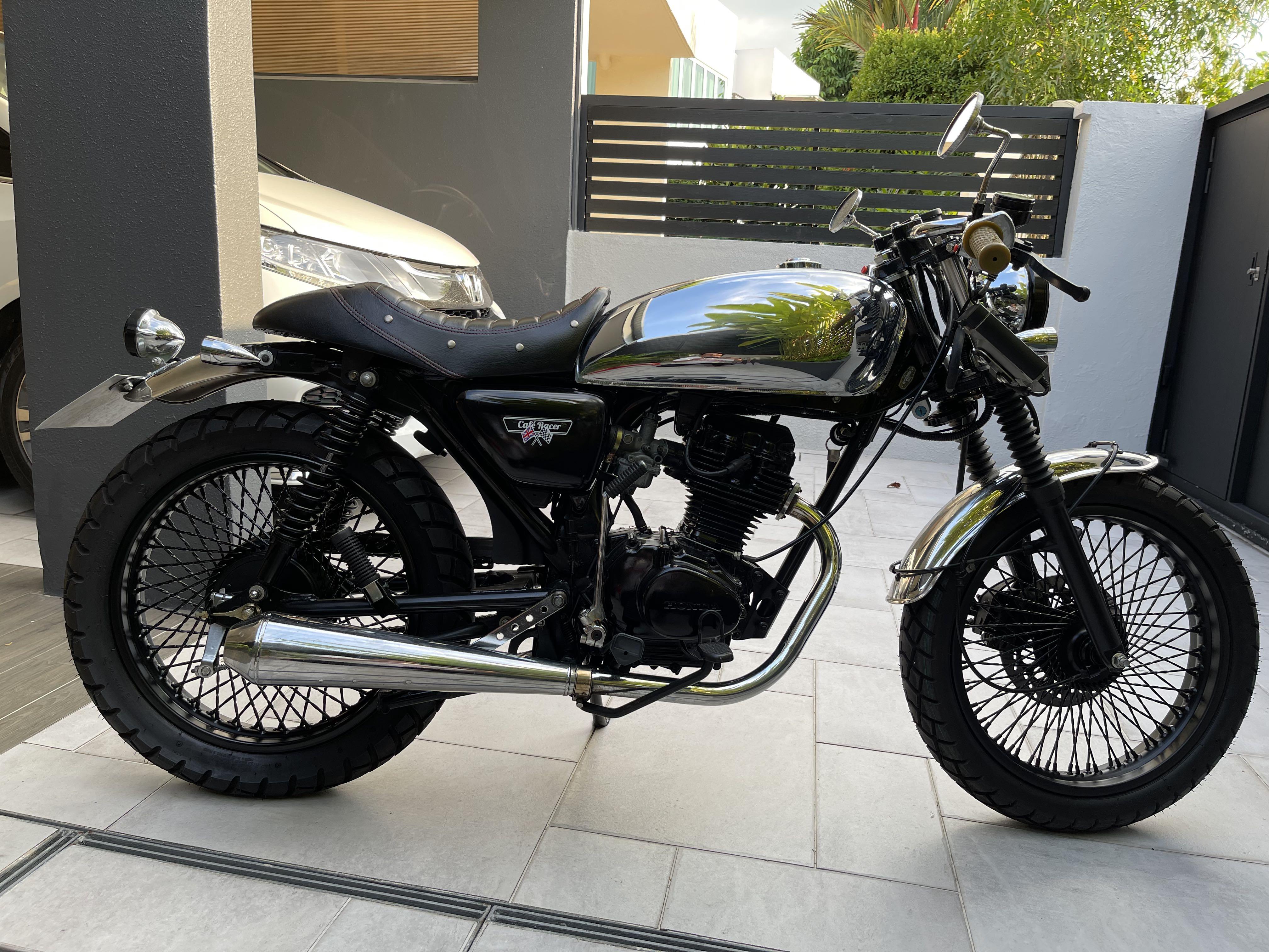 Cafe Racer CG125, Motorcycles, Motorcycles for Sale, Class 2B on Carousell