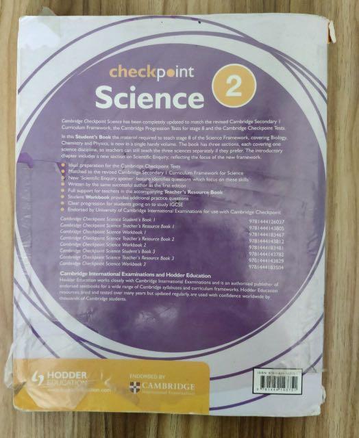 Cambridge checkpoint science 2, Hobbies & Toys, Books & Magazines ...