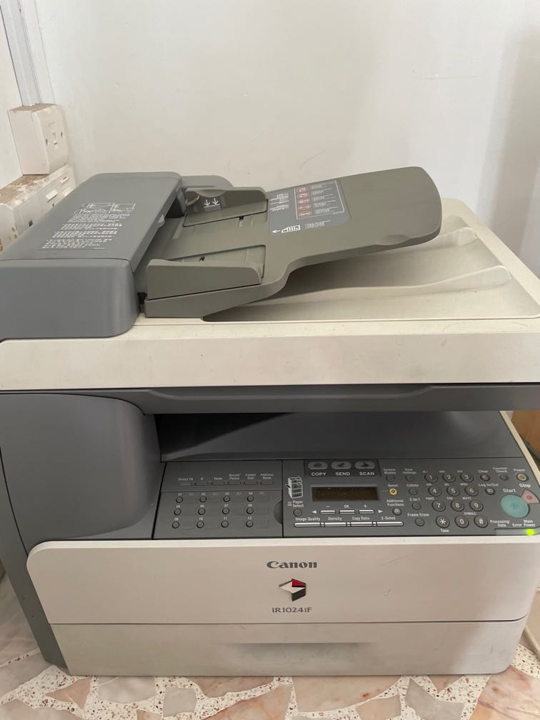 Cheap Printer wireless Cannon IR1024iF Laser black and white duplex ...