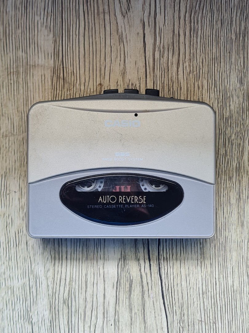 Casio AS-140 Walkman Stereo Cassette Player 2nd, Audio, Portable Music ...