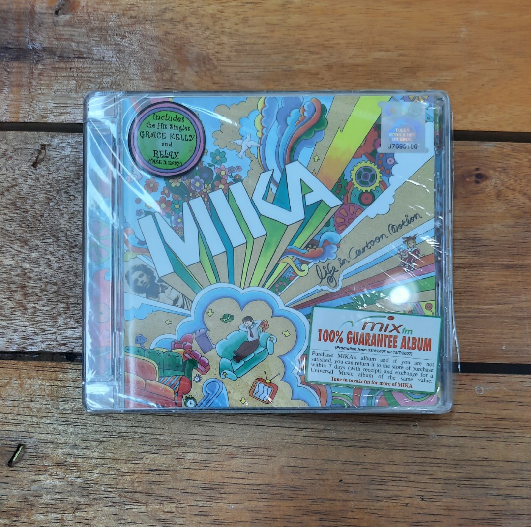 (CD) Mika Life in Carton Motion, Hobbies & Toys, Music & Media, CDs ...