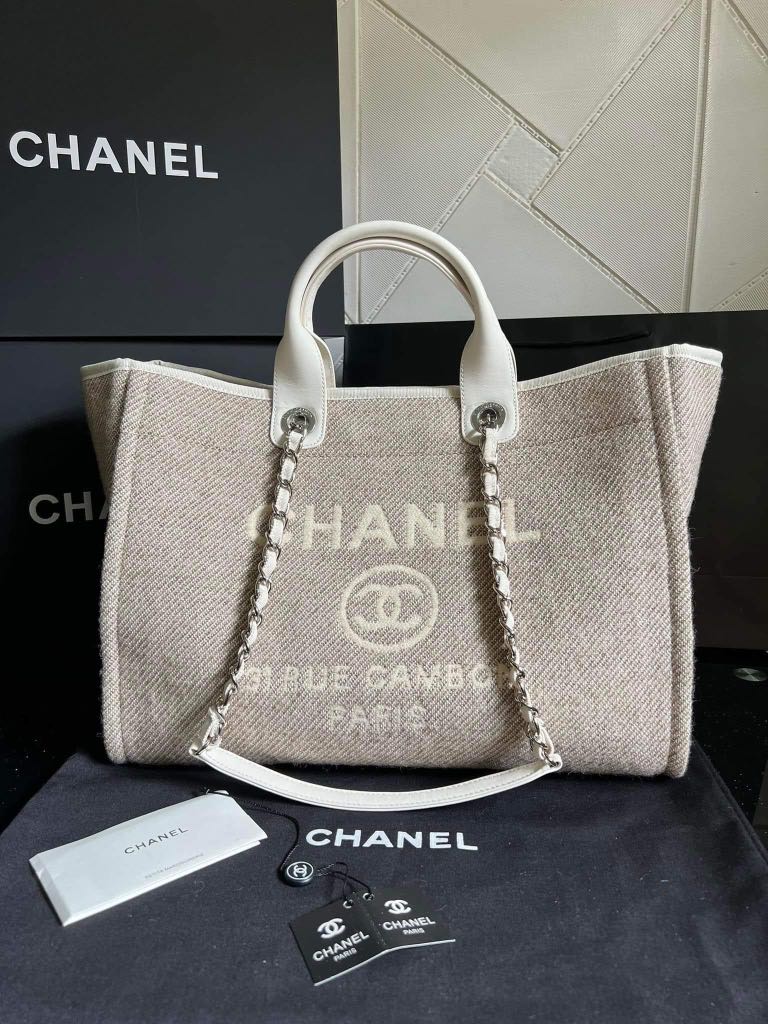 Chanel Deuville Microchip, Luxury, Bags & Wallets on Carousell