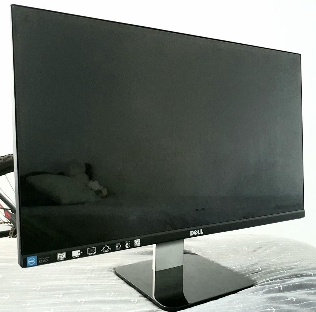 Dell S2340L 23" IPS Screen Monitor, Computers & Tech, Desktops on Carousell