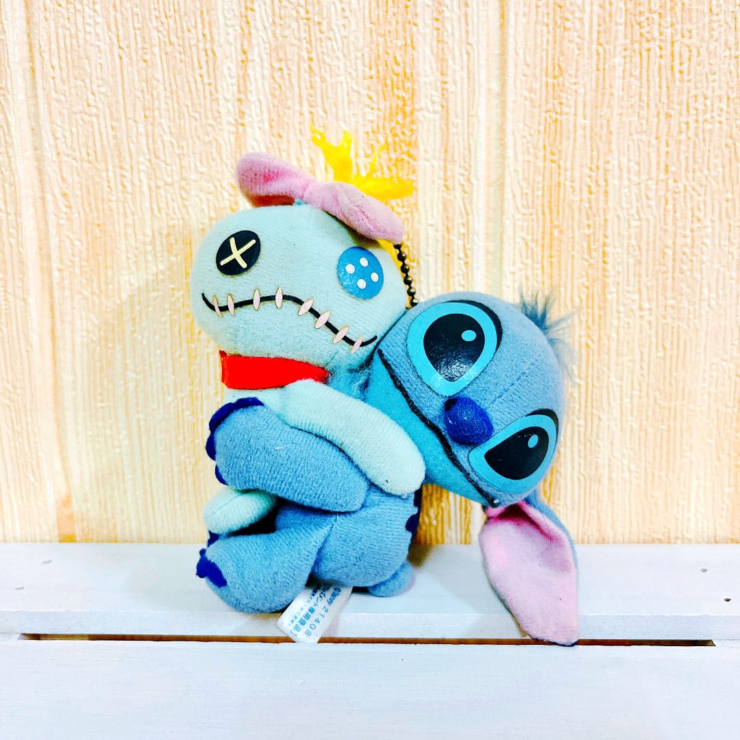 Disney Stitch & Scrump Hug Hanging Plush, Hobbies & Toys, Toys & Games ...