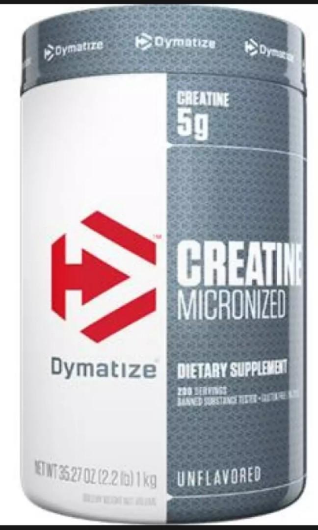 Dymatize micronized creatine, Health & Nutrition, Health Supplements ...