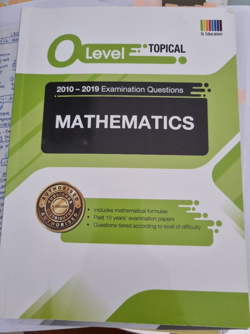 E math o level, Hobbies & Toys, Books & Magazines, Assessment Books on ...