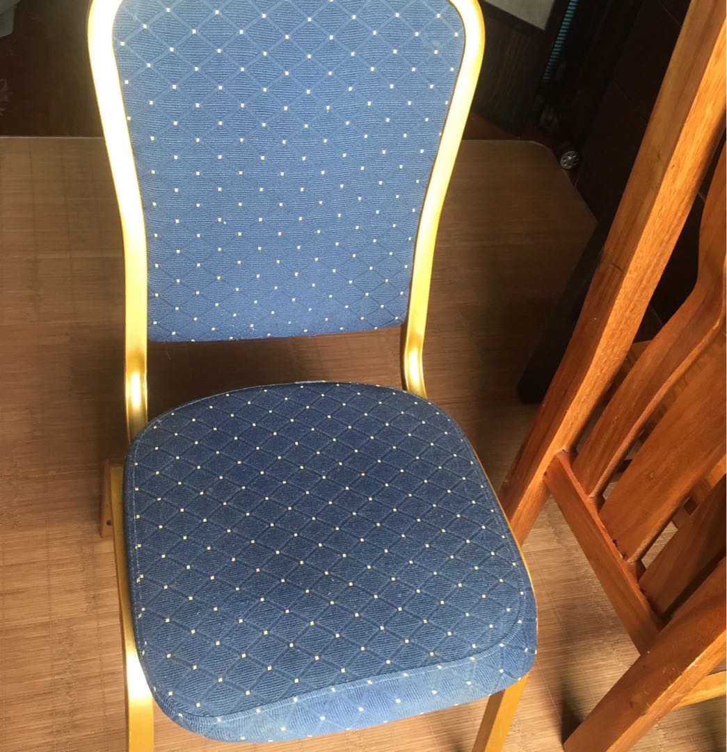 Elegant stacking chairs, Furniture & Home Living, Furniture, Chairs on ...