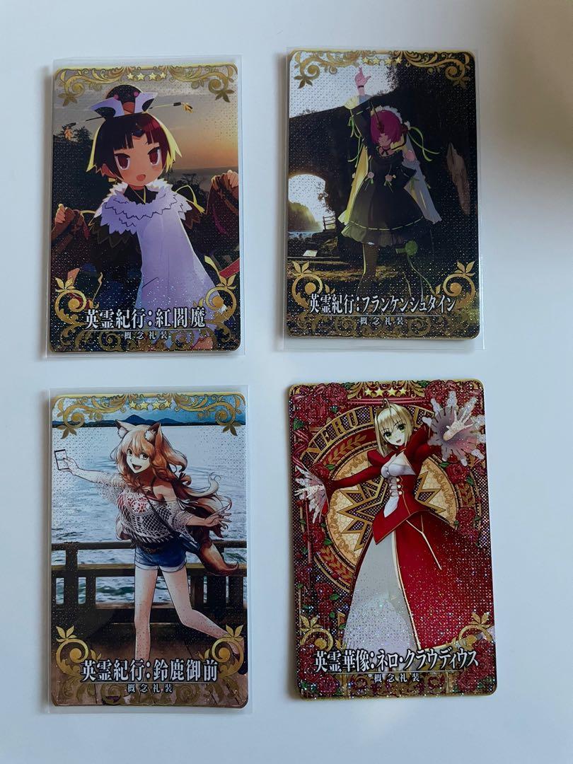 Fate Grand Order Arcade cards fgo set 3, Hobbies & Toys, Toys & Games ...