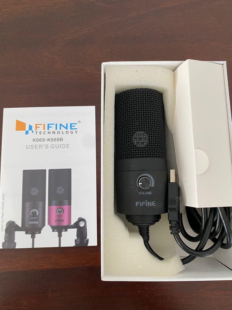 FiFine Mic, Audio, Microphones on Carousell