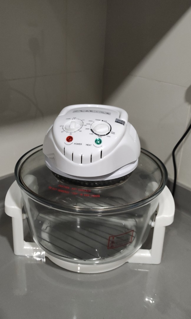 Flavorwave Multifunctional Electric Glass Waves Air Oven / Air Fryer ...